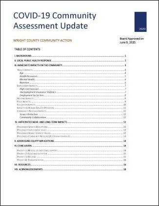 WCCA | Community Assessment